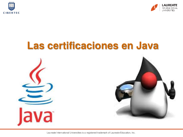 (PDF) Las certificaciones en Java