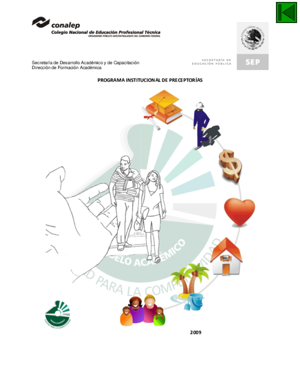(PDF) Programa Institucional de Preceptorías Secretaría de Desarrollo ...