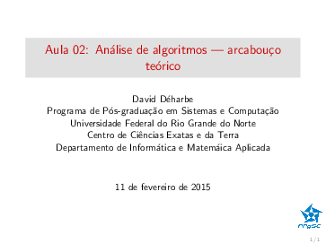 (PDF) Complexidade de algoritmos: conceitos.