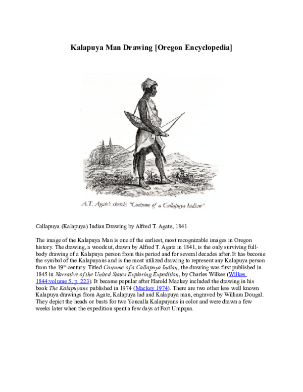 (DOC) Kalapuya Man Image [Oregon Encyclopedia]