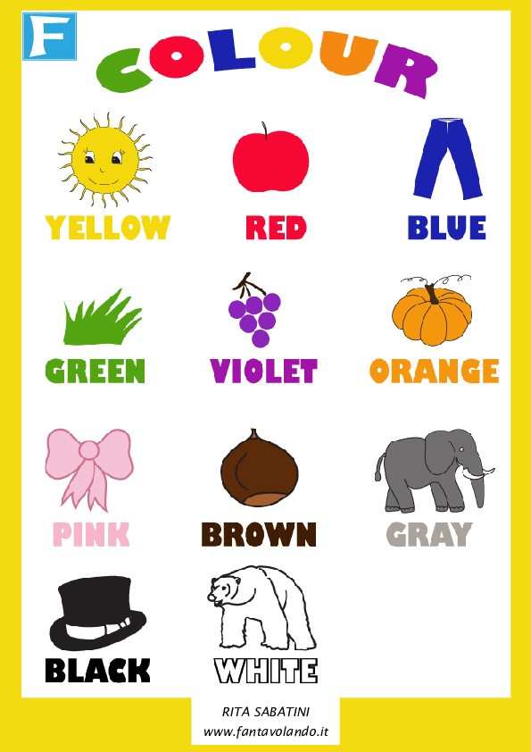 (PDF) Www risorsedidattiche net doc elementare inglese colour | Rita ...
