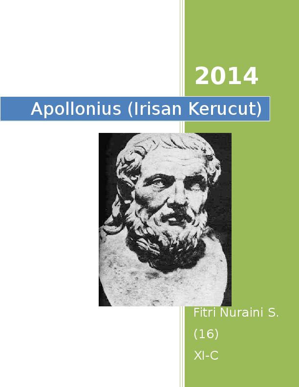 (DOC) Apollonius Irisan Kerucut