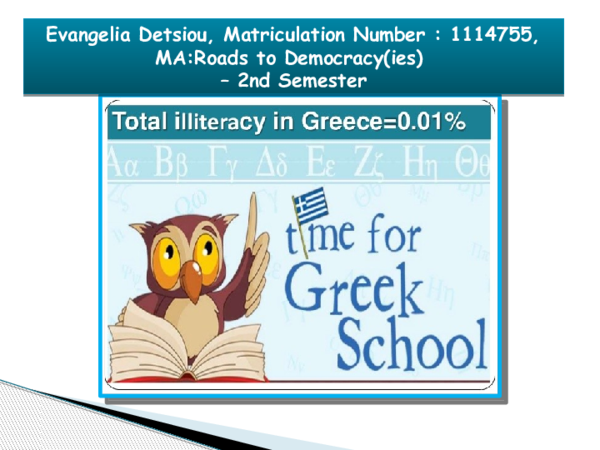 (PPT) Powerpoint: Historical overview of Greek Educational System (from ...