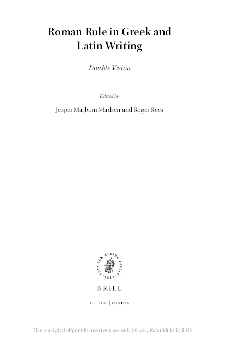 (PDF) Greek History in a Roman Context: Arrian's Anabasis of Alexander