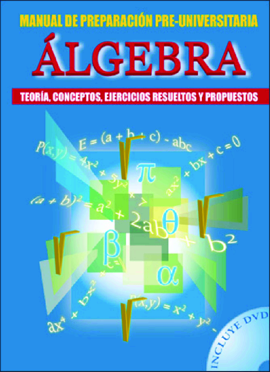 (PDF) ÁLGEBRA MANUAL DE PREPARACIÓN PRE-UNIVERSITARIA