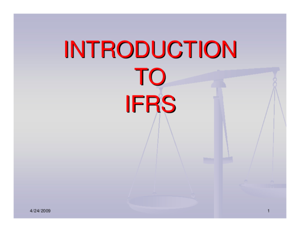 (PDF) Microsoft PowerPoint - Presentation-IFRS