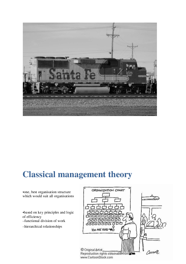 (PDF) Classical management theory