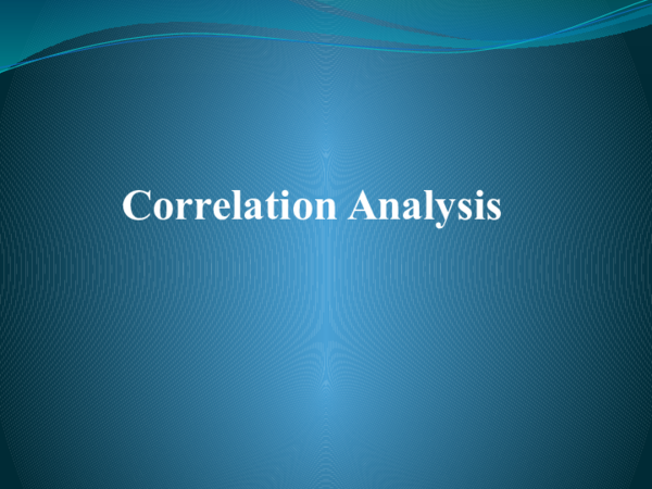 (PPT) co-relation and regression analysis