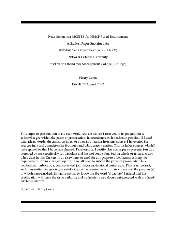 (DOC) Information Management and MCEITS