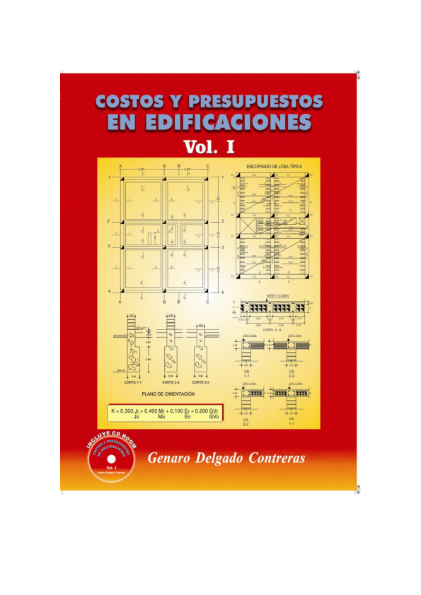 (PDF) Costos y presupuestos en edificaciones - vol. 1