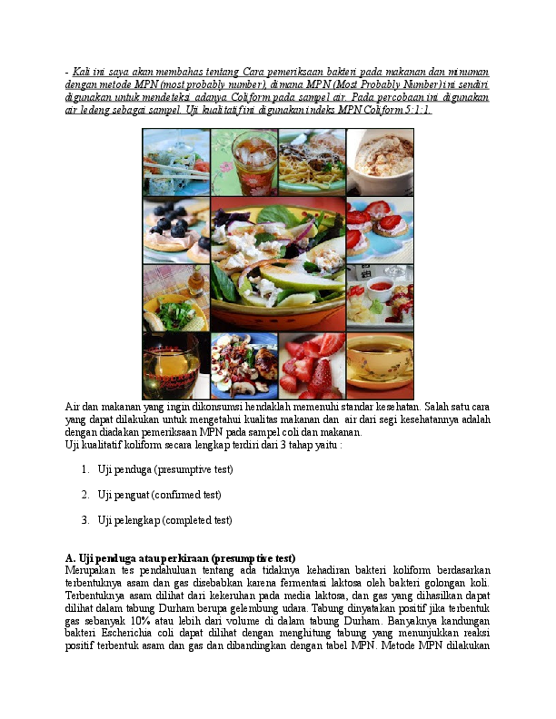(DOC) Kali ini saya akan membahas tentang Cara pemeriksaan bakteri pada ...