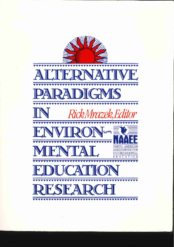 (PDF) Critical Phenomenology and Environmental Education Research