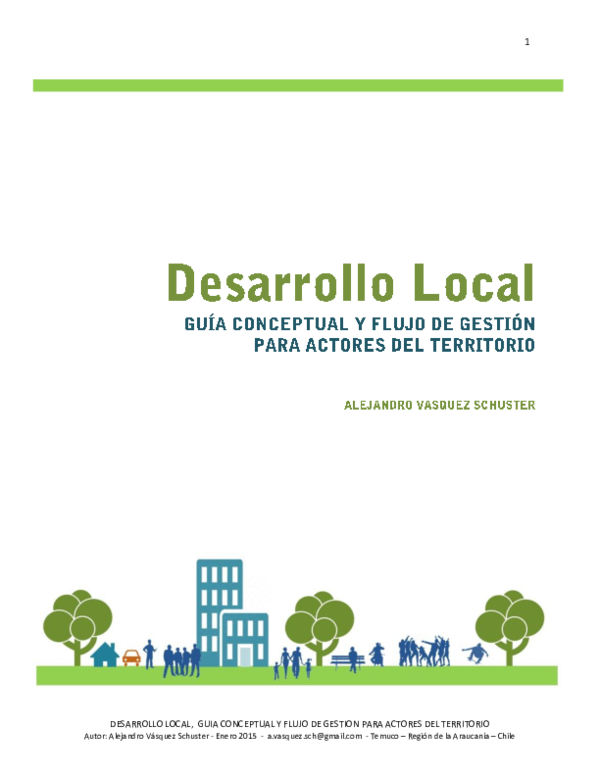(PDF) DESARROLLO LOCAL, GUÍA CONCEPTUAL Y FLUJO DE GESTIÓN PARA ACTORES ...