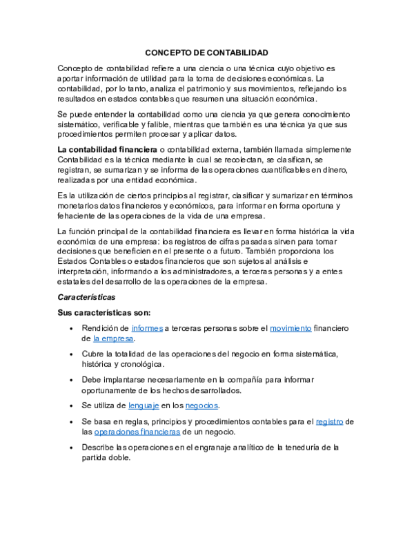 (DOC) CONCEPTO DE CONTABILIDAD
