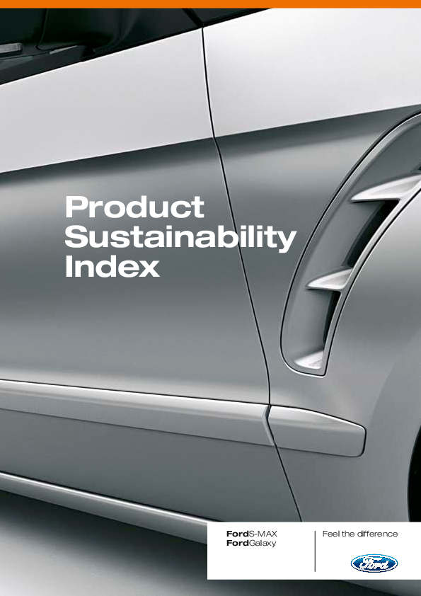 (PDF) Product Sustainability Index Feel the difference Feel the ...