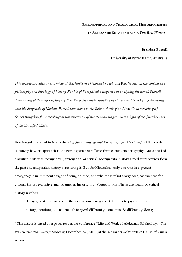 (DOC) Philosophical and Theological Historiography in Aleksandr ...