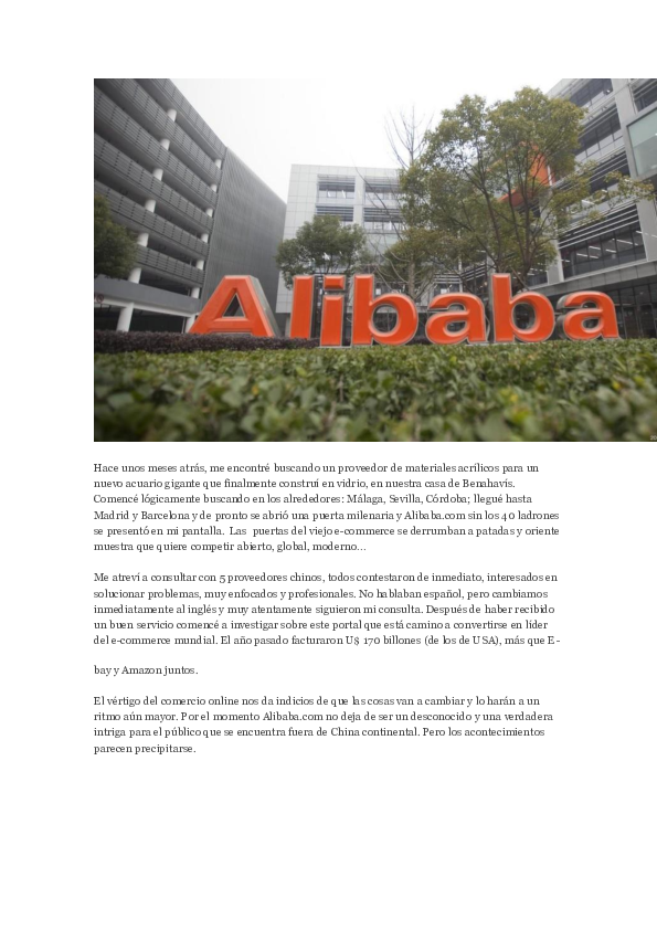 (PDF) Alibaba El nacimiento del Dragon del e-commerce