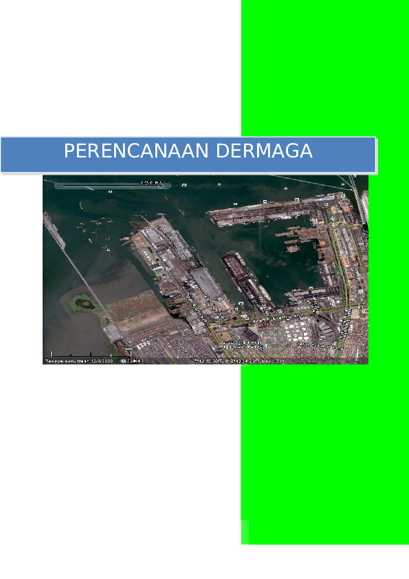 (DOC) Contoh Perencanaan Dermaga