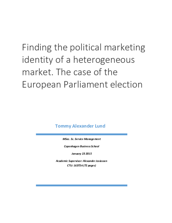 (PDF) Finding the political marketing identity of a heterogeneous ...