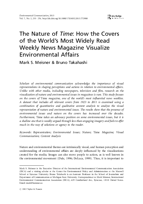 The Nature of Time : How the Covers of the World's Most Widely Read ...