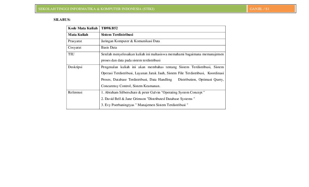 Pdf Proses Database Terdistribusi Data Handling Distribution Optimasi Query
