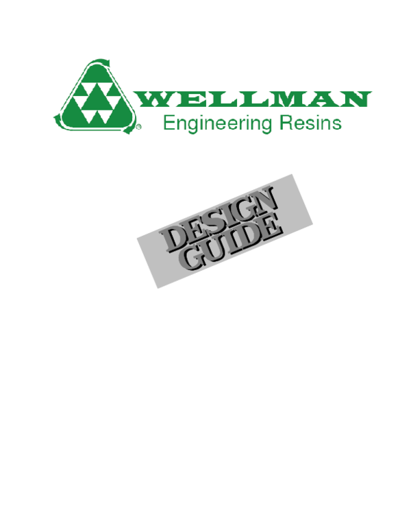 (PDF) WELLMAN ENGINEERING RESINS DESIGN GUIDE