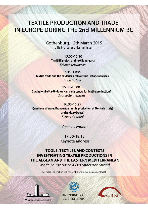 (PDF) Textile production and specialisation at Tiryns