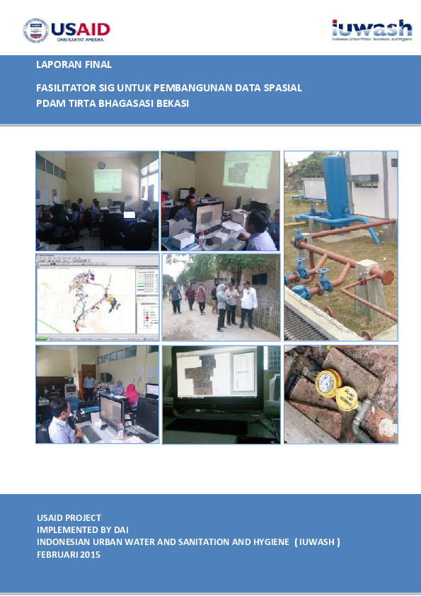 (PDF) PEMBANGUNAN DATA SPASIAL PDAM TIRTA BHAGASASI BEKASI