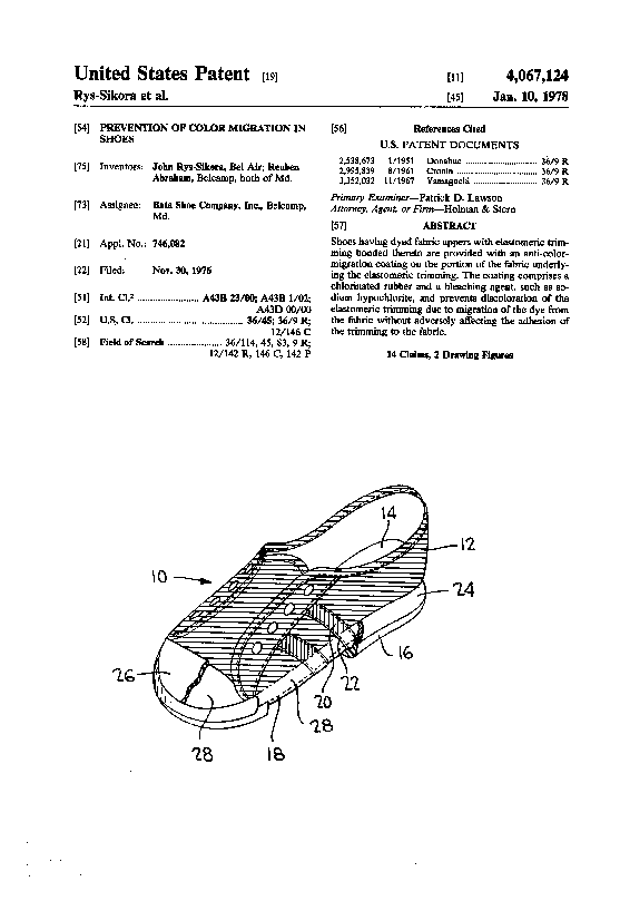 (PDF) Prevention of Color Migration in Shoe