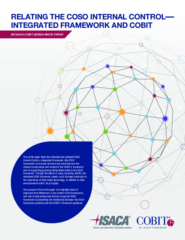 (PDF) Relating the COSO Internal Control—Integrated Framework and COBIT ...
