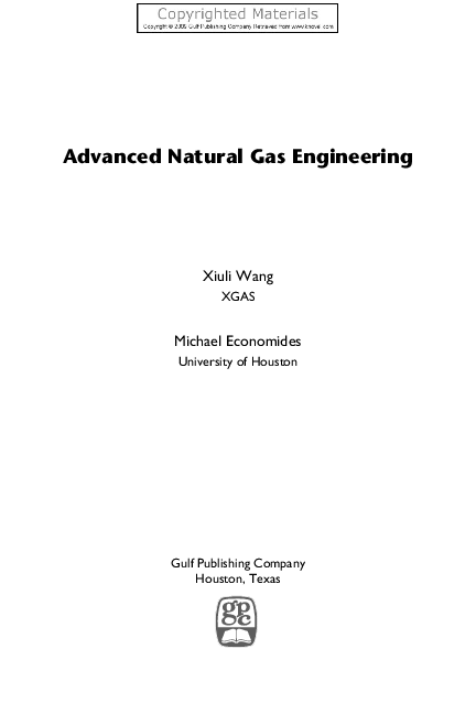 (PDF) Advanced Natural Gas Engineering