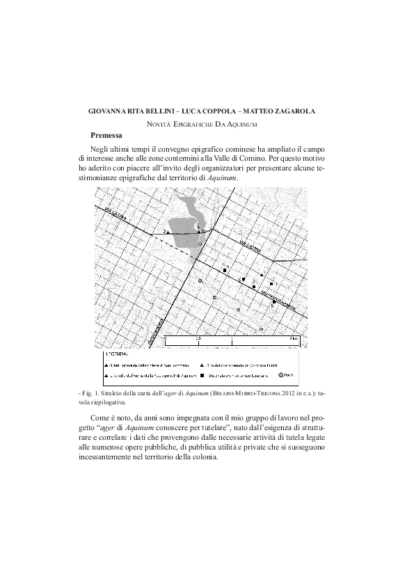 (PDF) Cronistoria dell’interpretazione della Duenos inscription come ...