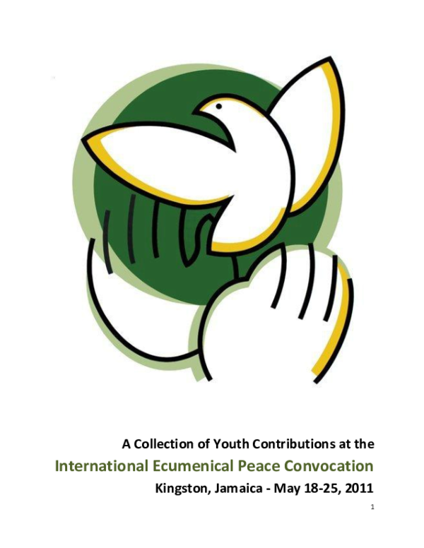 (PDF) Youth at the International Ecumenical Peace Convocation