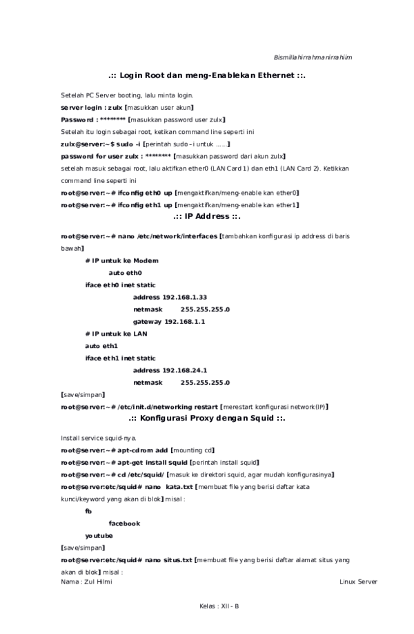 (PDF) Modul Ujikom - Squid