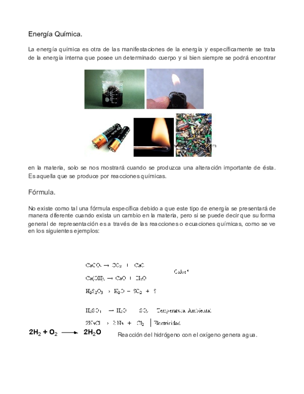 (DOC) Energía Química