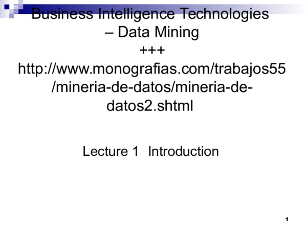 (PPT) Data mining techniques