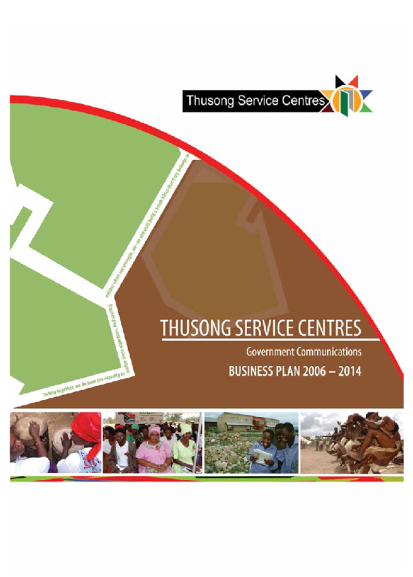 (PDF) FOREWORD Thusong Service Centres formerly known as Multi-Purpose Community Centres are one ...