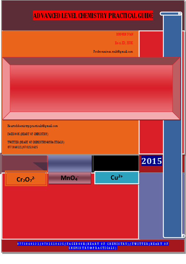 (PDF) ivans book on advanced chemistry practicals