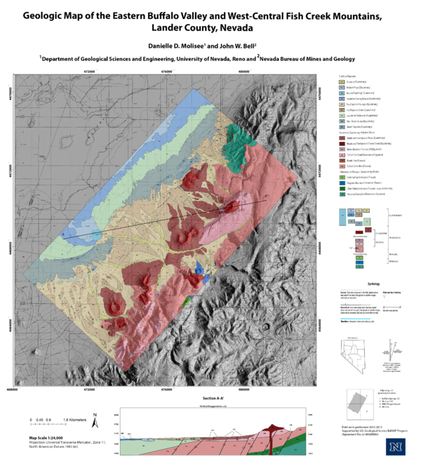 (PDF) Preliminary Geologic Map of the Eastern Buffalo Valley and West ...