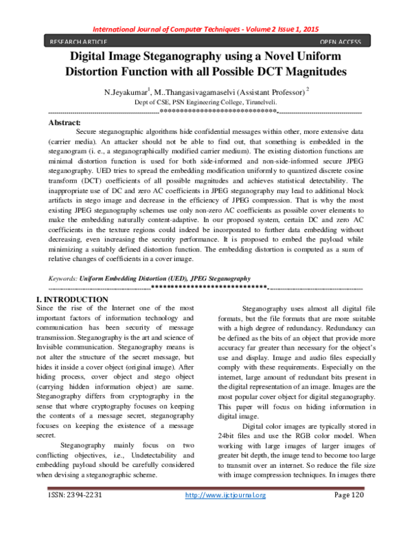 (PDF) [IJCT-V2I1P20] Author :N.Jeyakumar,M.Thangasivagamaselvi ...