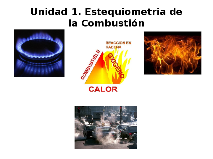 (PPT) Estequiometria de la Combustion