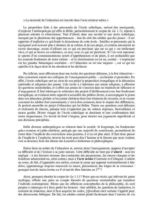 (DOC) Anthropologie biblique