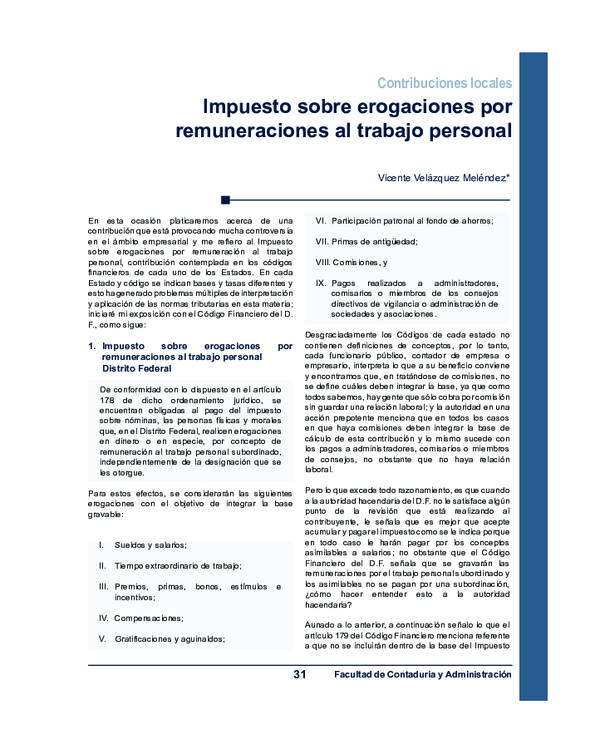 (PDF) 441 impuesto sobre erogaciones por remuneraciones