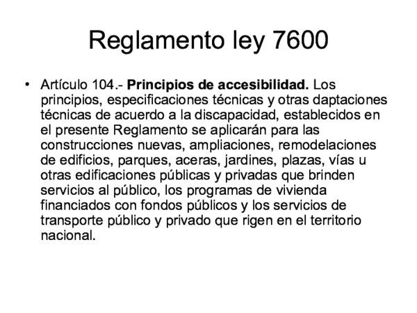 (PPT) Reglamento ley 7600