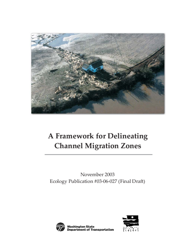 (PDF) A Framework for Delineating Channel Migration Zones