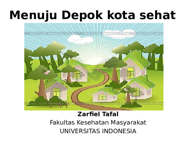 (PPT) Menuju Kota Sehat