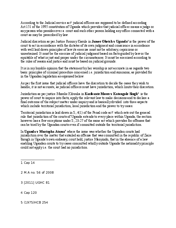 (DOC) JUDICIAL DISCRETION