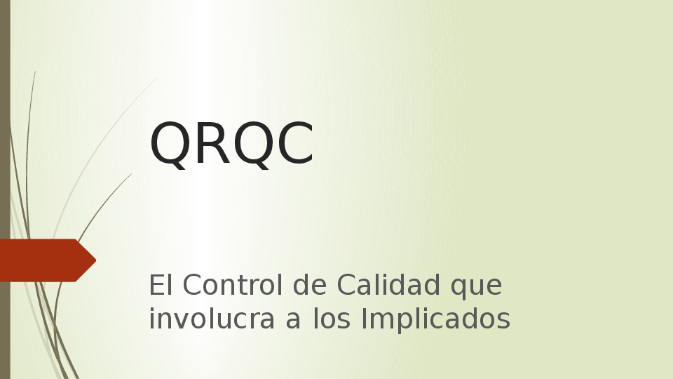(PPT) QRQC Concepto y generalidades