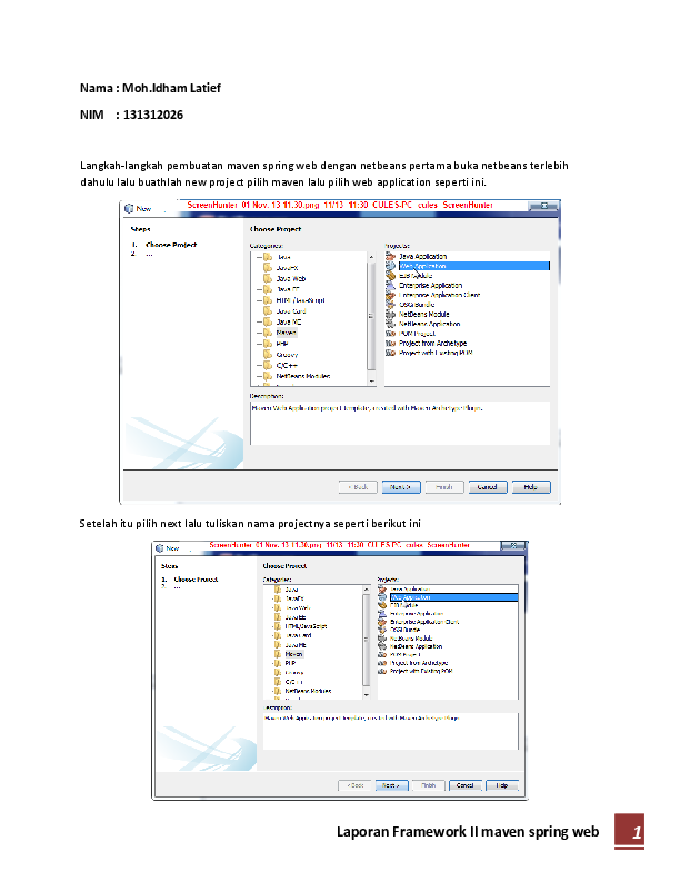 (PDF) Spring Maven Dengan Netbeans