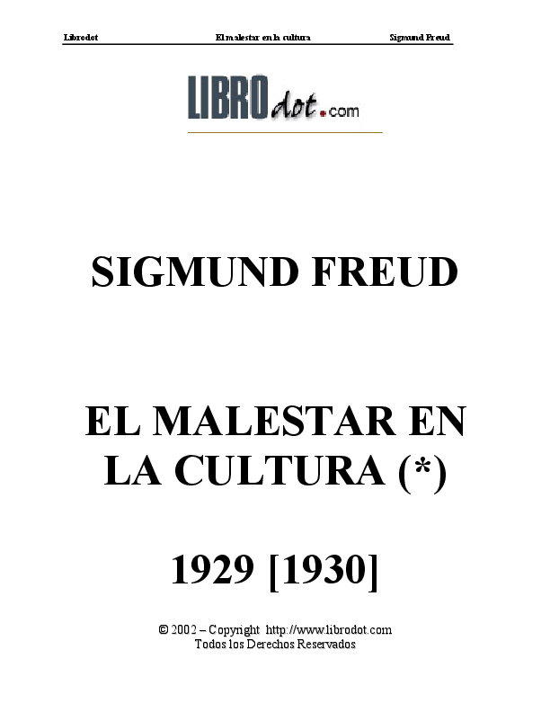 (PDF) Sigmund Freud SIGMUND FREUD